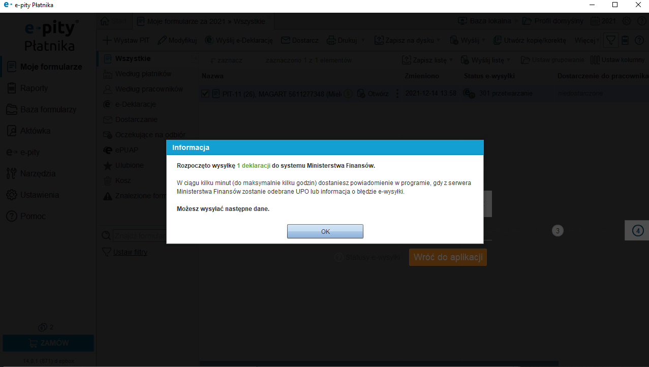 Podpis e-Deklaracji za pomocą aplikacji proCertum Smart Sign’